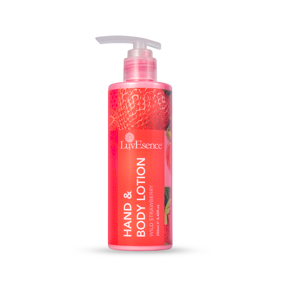 Wild Strawberry- Hand & Body Lotion (250ml) – LuvEsence
