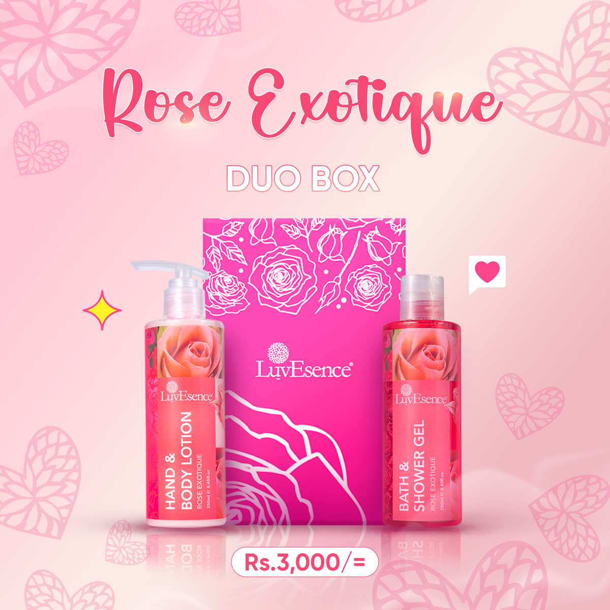 ROSE EXOTIQUE DUO GIFT BOX – LuvEsence