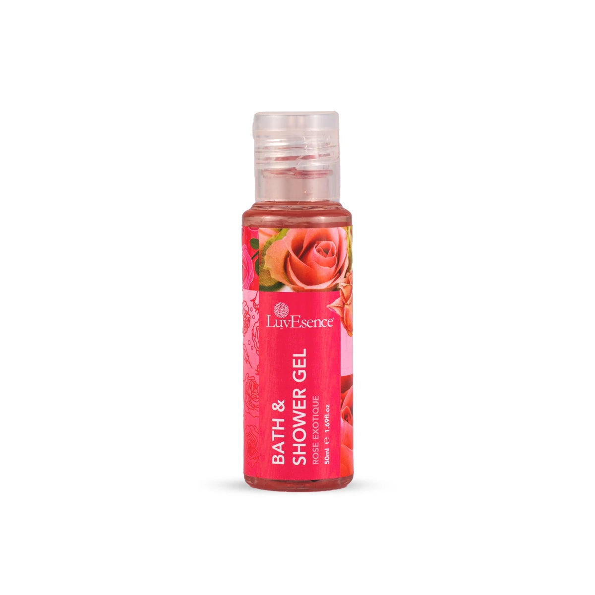 Mini Rose Exotique Bath & Shower Gel (50ml) – LuvEsence