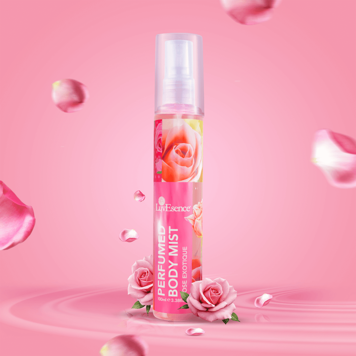 Rose Exotique Perfumed Body Mist (100ml) – LuvEsence